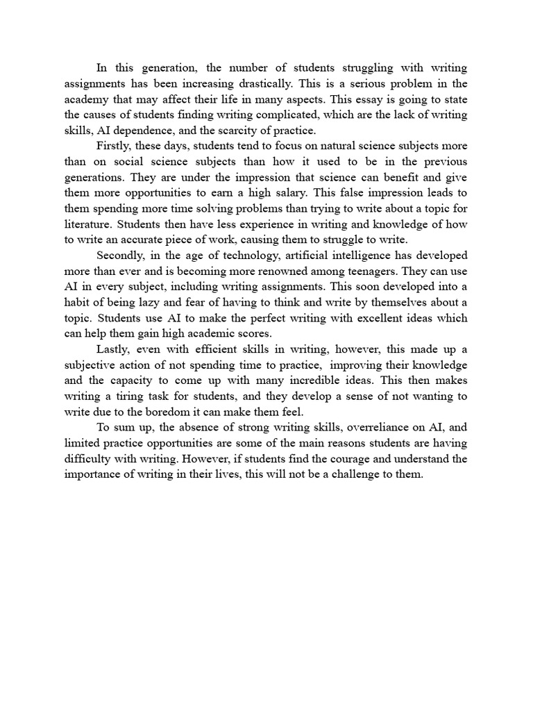 writing difficulty | PDF