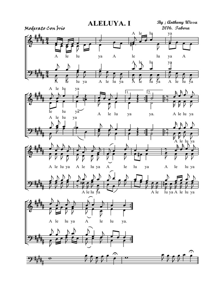 9b98d Aleluya Wissa | PDF