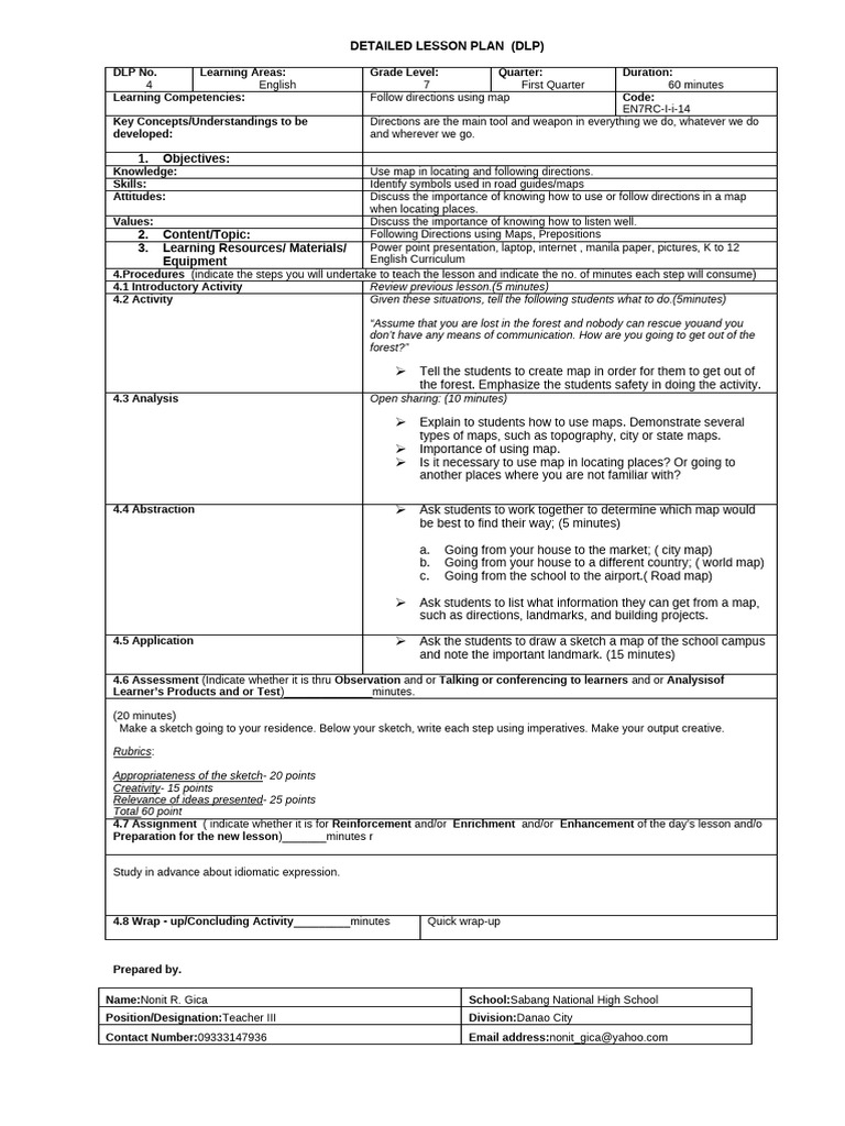 1st Q DLP 4 With DRR Integration | PDF | Procedural Knowledge | Intelligence