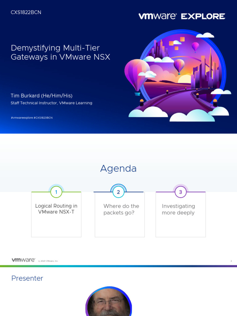 ++vmware Demystifying Multi Tier Gateways in NSX | PDF | Computer Network | Routing