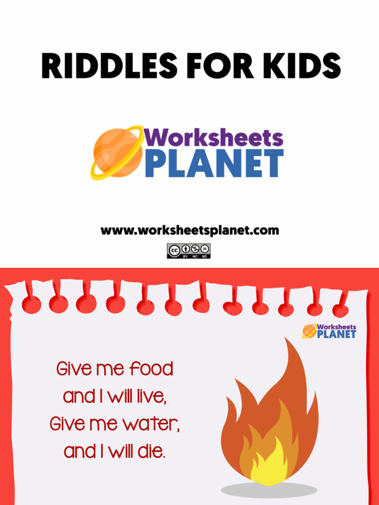 Riddles For Kids | PDF