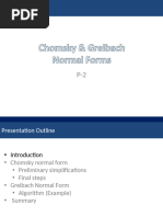 Greibach Normal Form | PDF | Linguistics | Language Mechanics