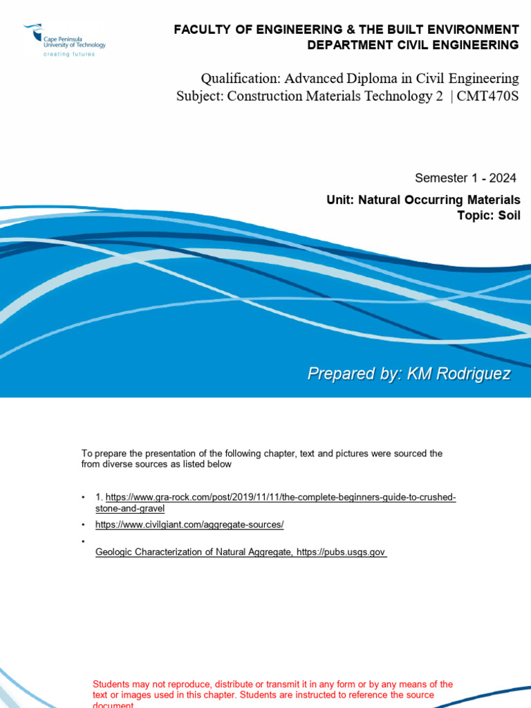 3 - Natural Occuring Materials - Soil | PDF | Deformation (Engineering ...