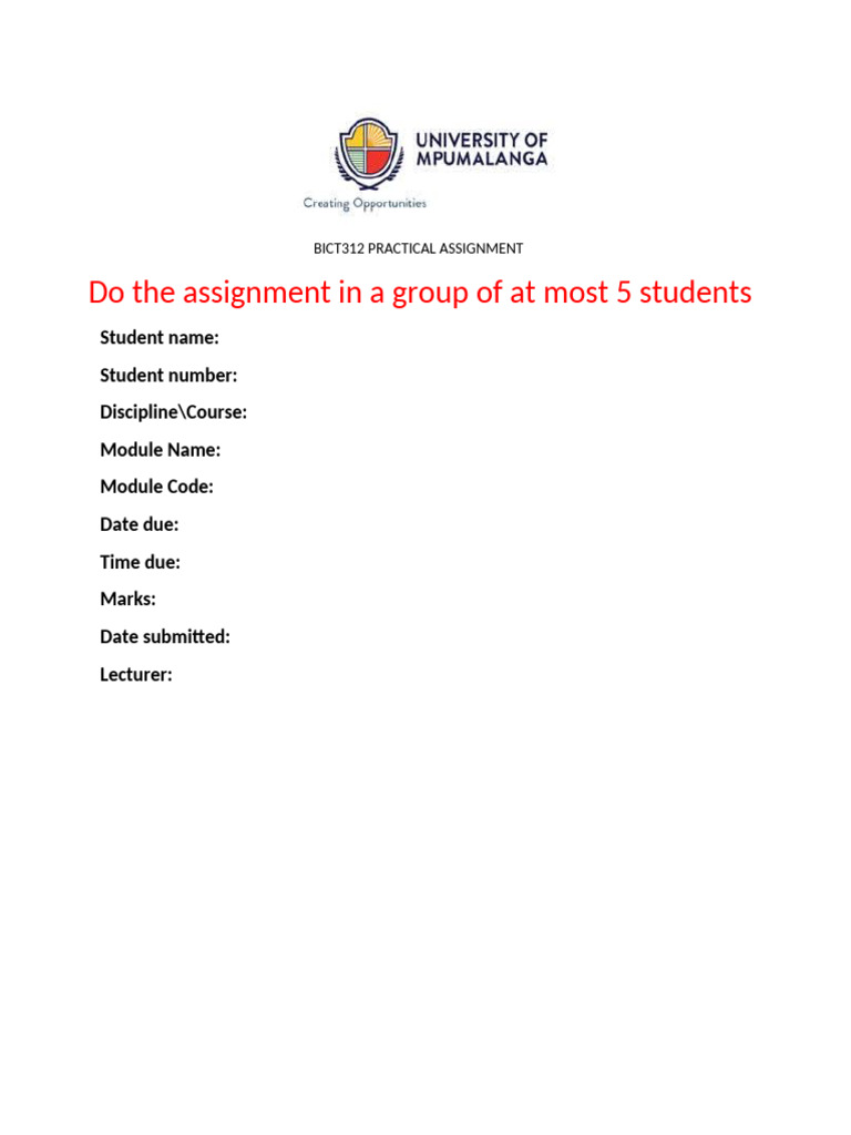 Bict312 Practical Assignments | PDF | Key (Cryptography) | Encryption