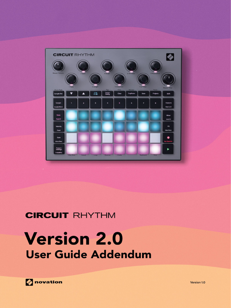 Circuit Rhythm 2.0 Firmware Update Guide | PDF | Rhythm | Tempo
