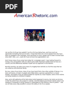 George W. Bush - 911 Address To The Nation | PDF | September 11 Attacks