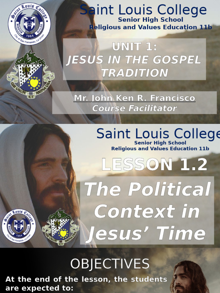 Political Context of Jesus' Time | PDF | Jesus | Herod The Great