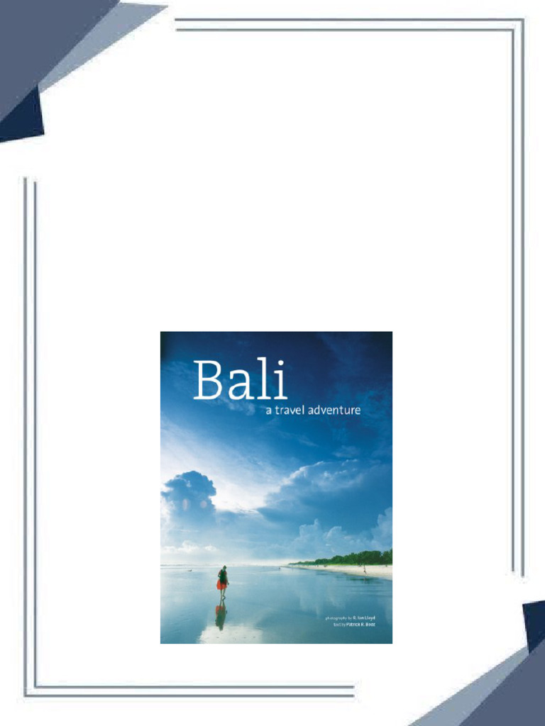 Bali A Travel Adventure Patrick R. Booz - Download the ebook now for the best reading experience ...
