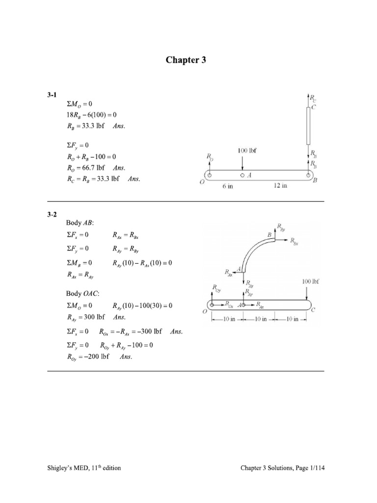 Chapter03 Solutions 11e | PDF
