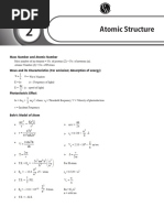 Physics Formula Sheet Unit 2 | PDF | Wavelength | Electrodynamics