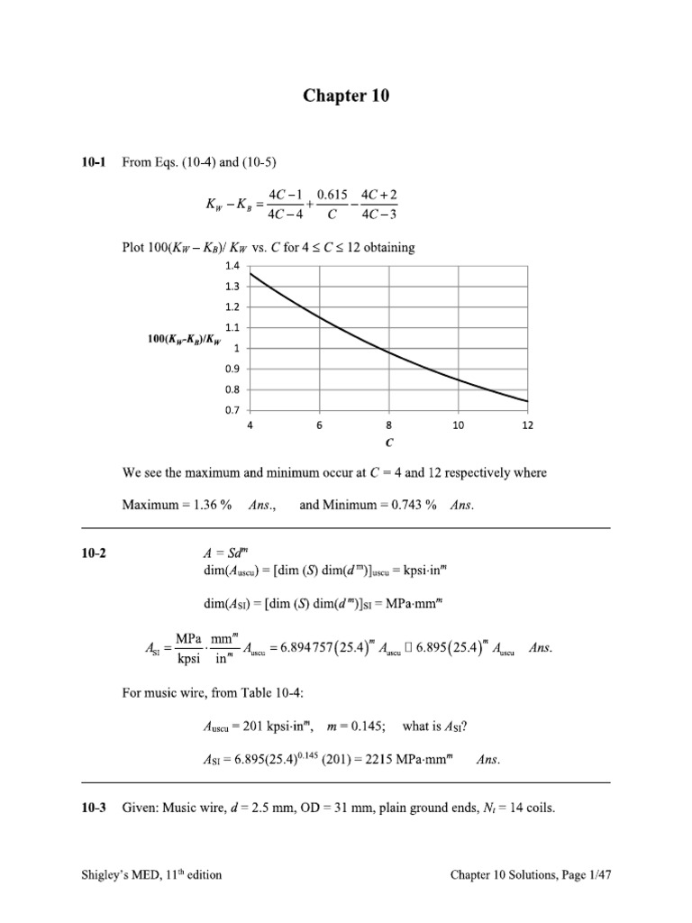 Chapter10 Solutions 11e | PDF