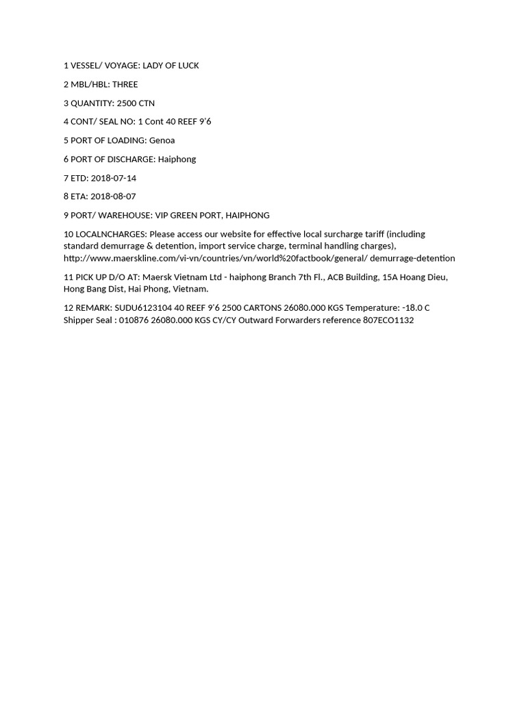 1 Vessel | PDF