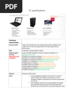 Lumion 2024 System Requirements | PDF