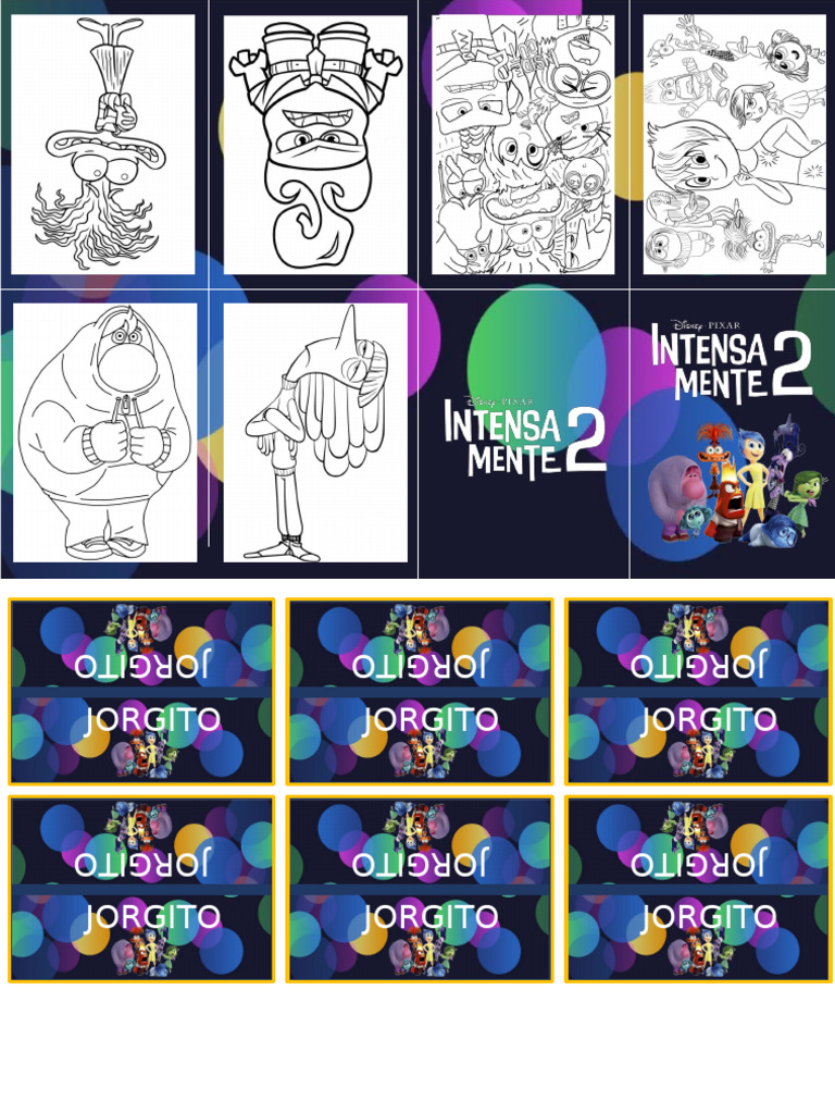 Mini Libro Colorear Intensamente 2 | PDF