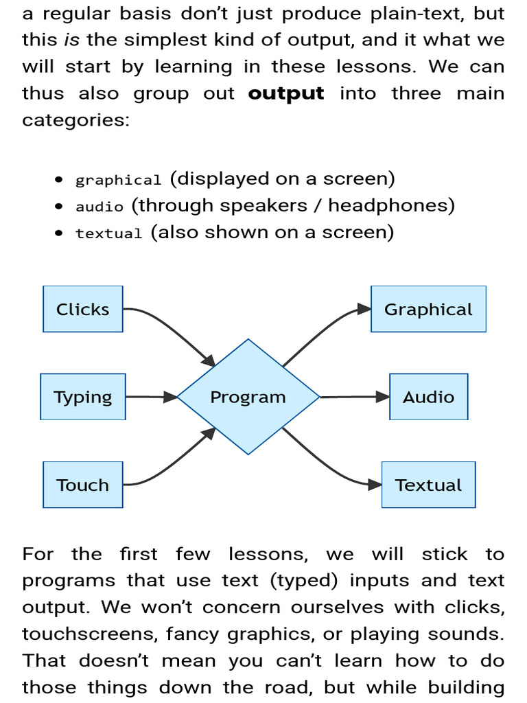 Intro to Text-Based Programming | PDF