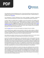 Fam-L Formula Sheet | PDF | Actuary | Insurance