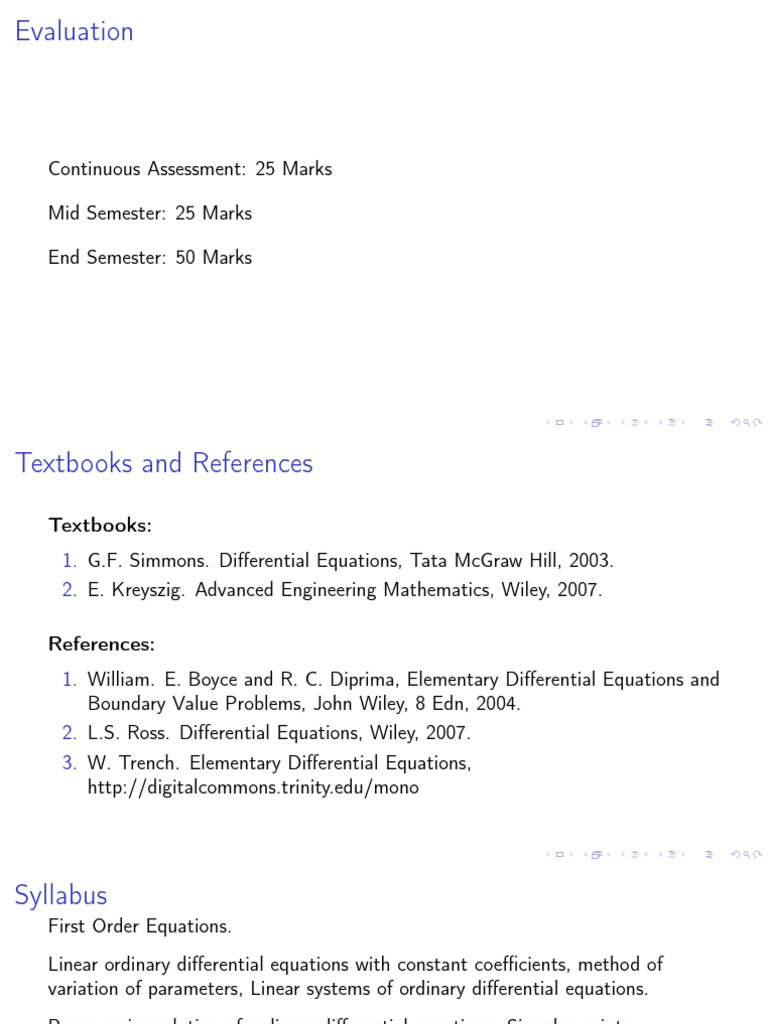 1 First Order Equations 2 2 Pdf Derivative Equations