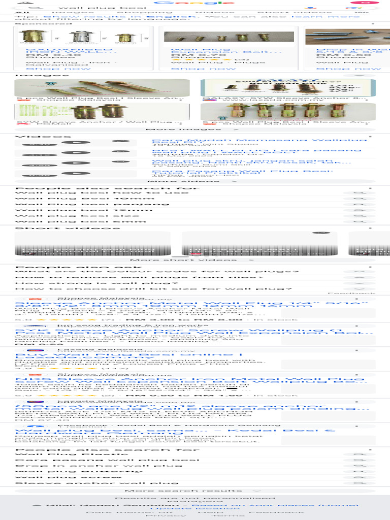 Wall Plug Besi - Google Search | PDF | Building Materials | Building ...