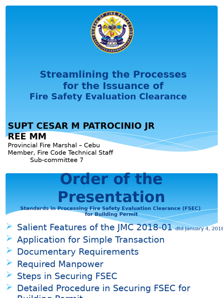 5.1 Processing BFP FSEC | PDF | Tax Assessment | Taxation
