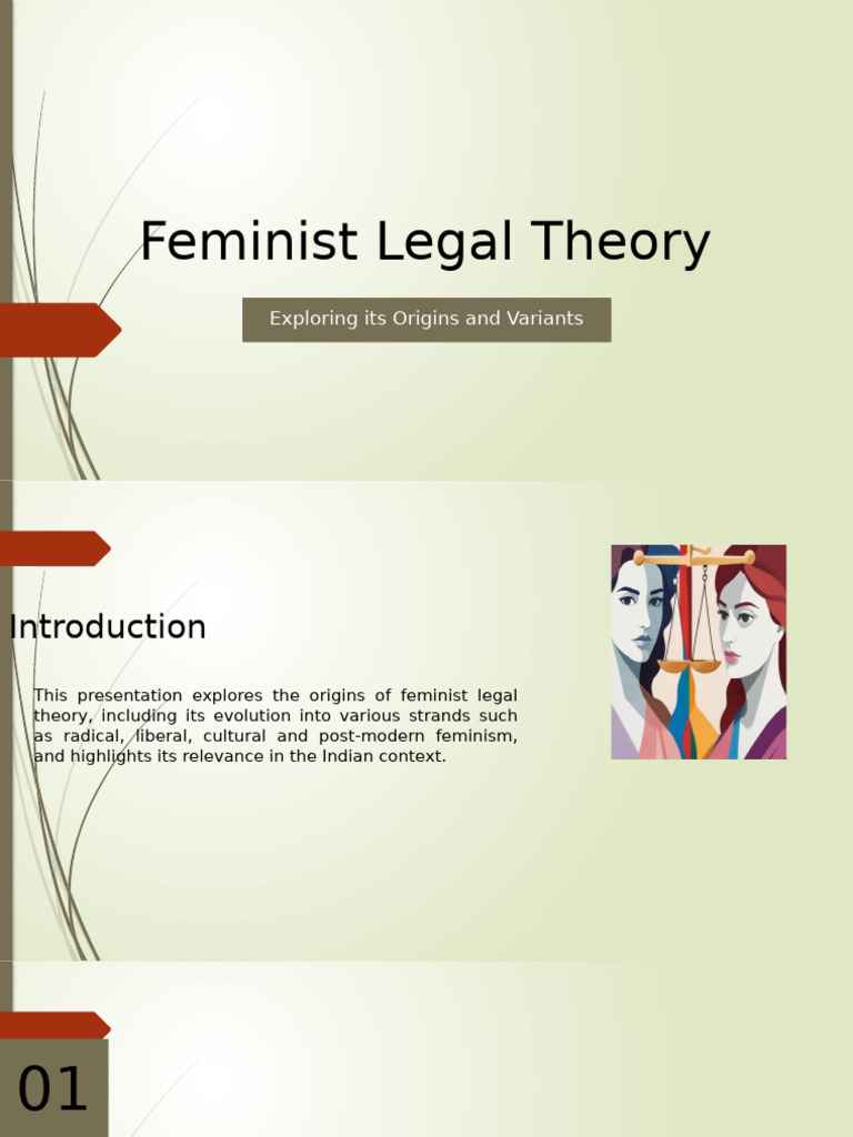 Feminist Legal Theory: Origins & Variants | PDF | Gender Studies | Feminism
