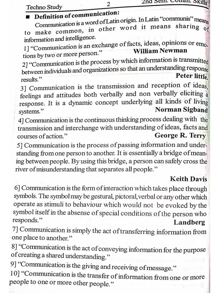 PCS (Unit - 1) | PDF