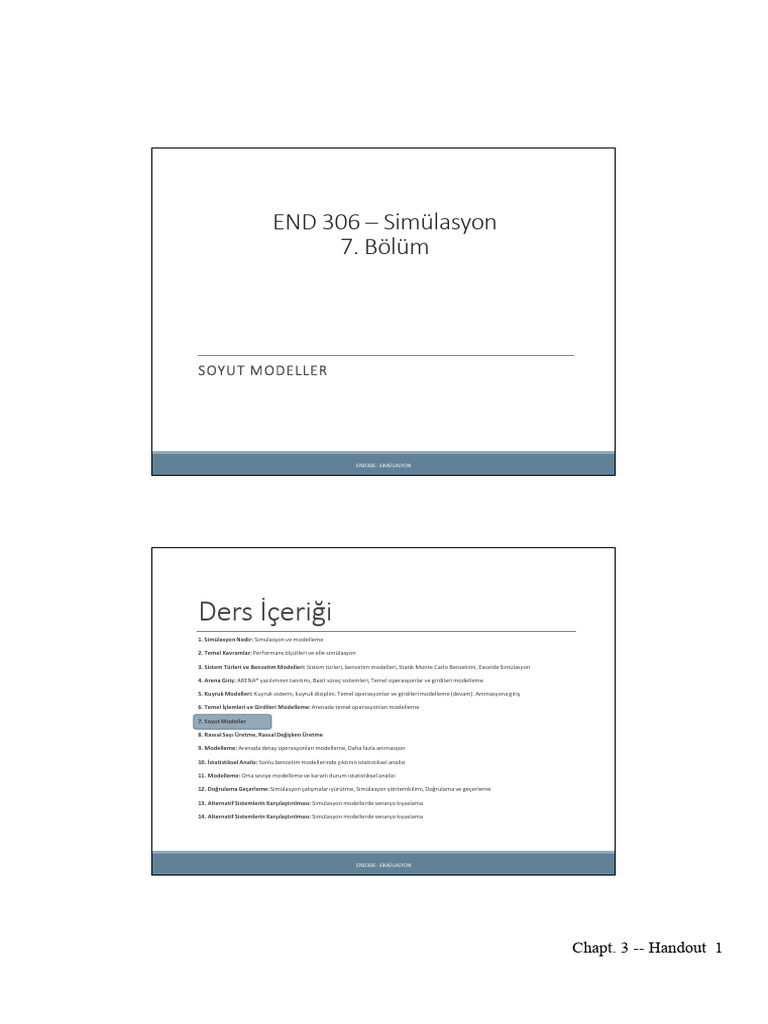 END306 Hafta10 | PDF