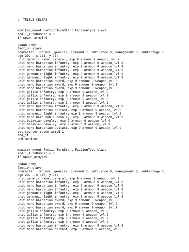 spaw army | PDF | Infantry | Cavalry