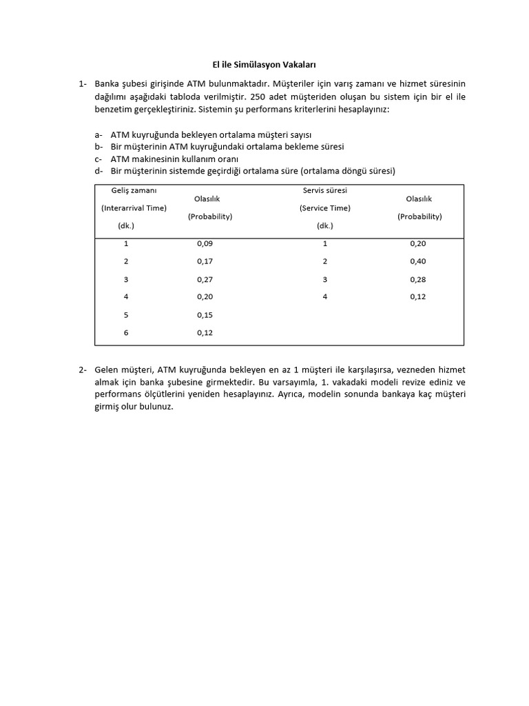 Hand Simulation Cases | PDF