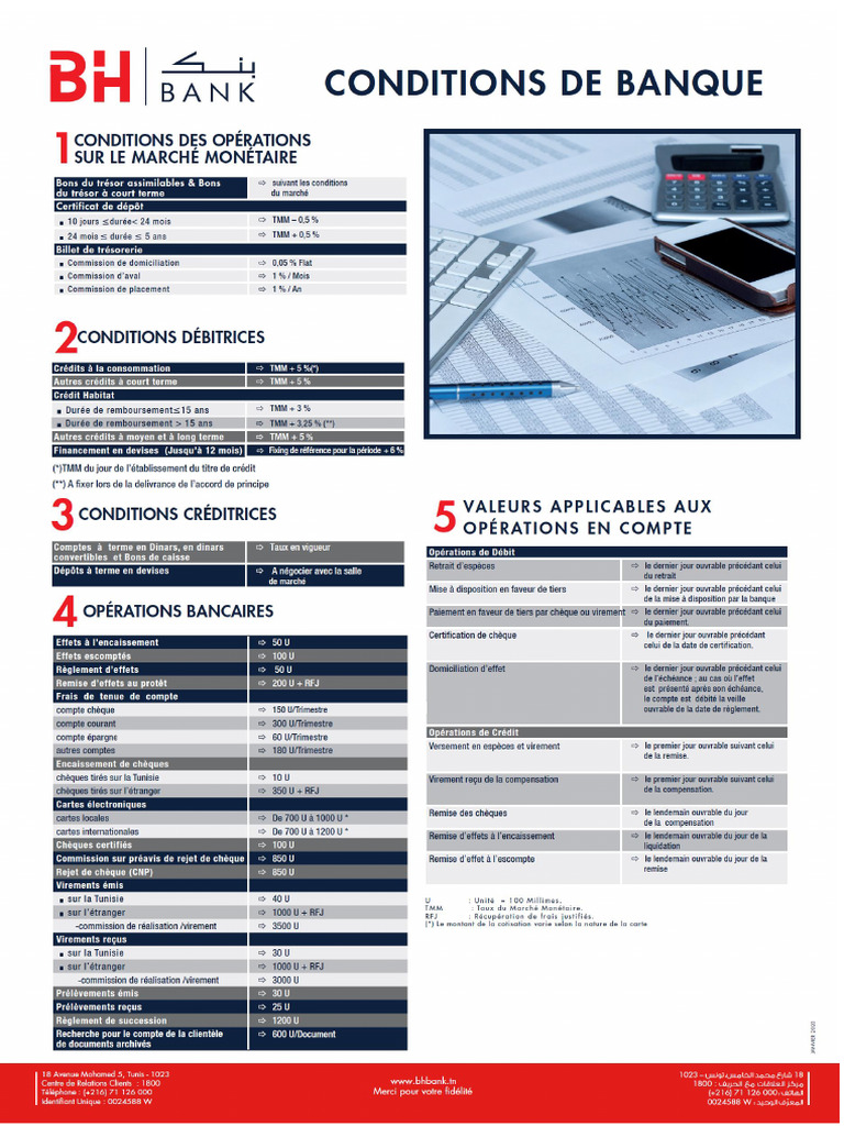 Conditions Banque | PDF