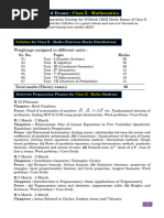 Summer Fields Aryabhatta Maths Competition Syllabus 2023 | PDF