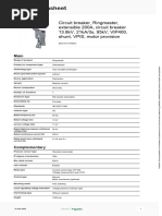 RN2D and RN2C Gas Insulated Switchgear | PDF | Switch | Electromagnetism