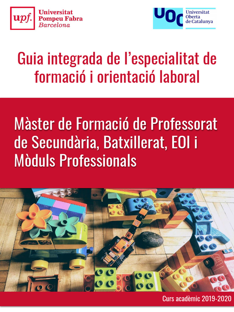 Guia Integrada Especialitat FOL | PDF