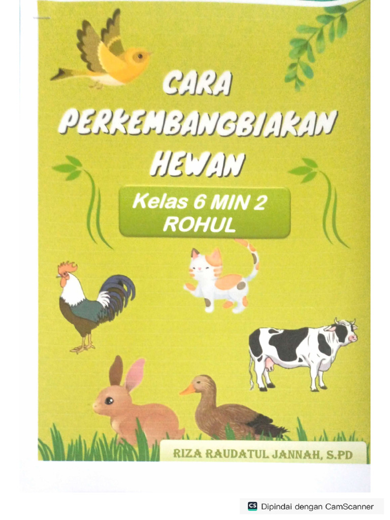 Modul Ajar IPA Perkembangbiakan Hewan | PDF
