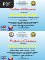 2024-2025-Sned Class-Program | PDF | Public Administration | Philippines