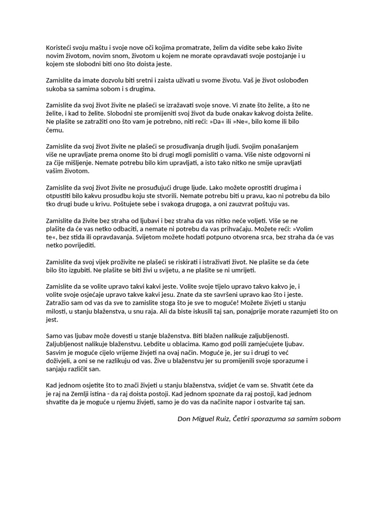 Iz cetiri sporazuma | PDF