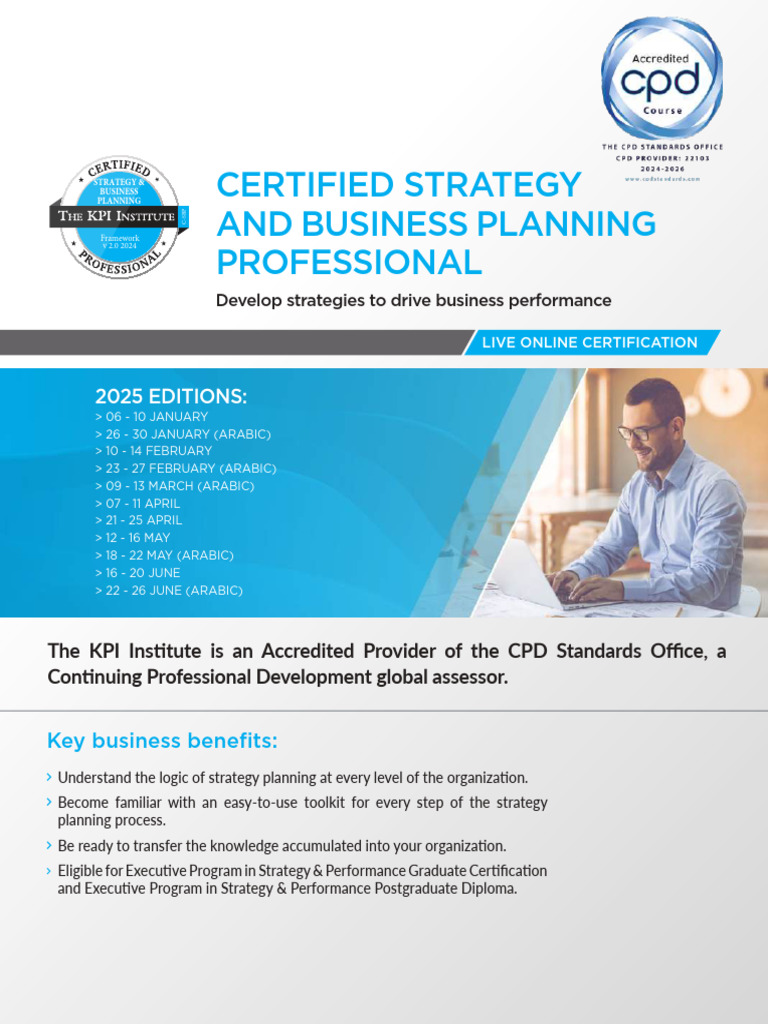 Certified Strategy Planning Course | PDF | Strategic Management ...