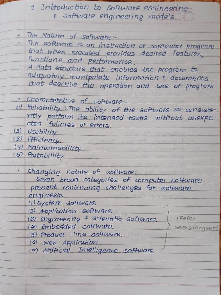 Software engineering_unit1 | PDF