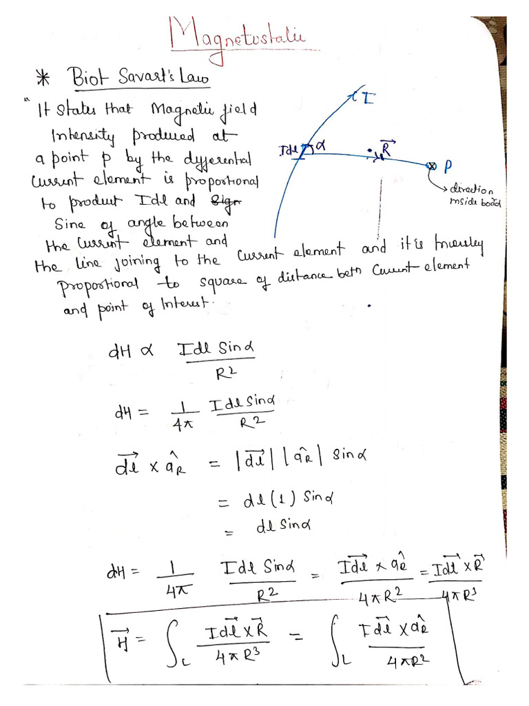 Emt 4.2 Magnetostatic | PDF