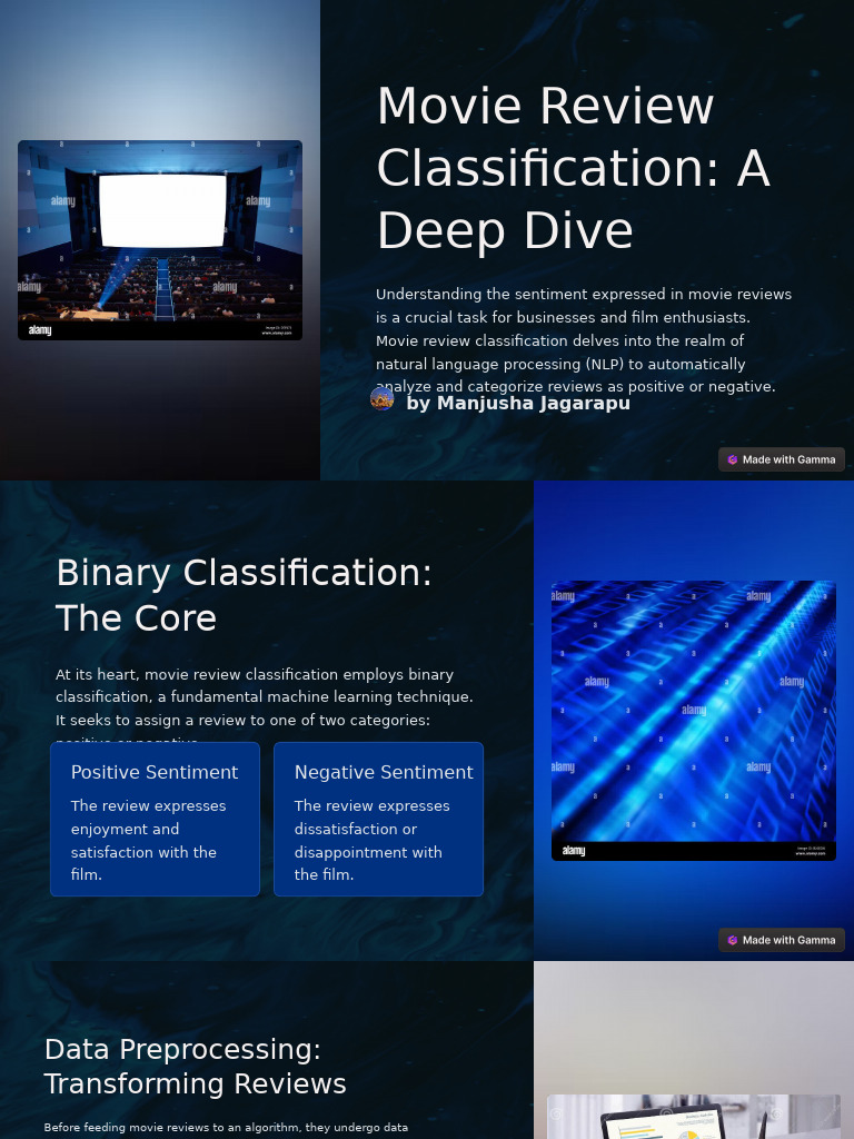 Movie Review Classification A Deep Dive | PDF | Statistical ...