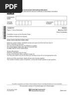 QCE Chemistry Units 3&4 Paper 1 Question and Response Booklet 2024 | PDF