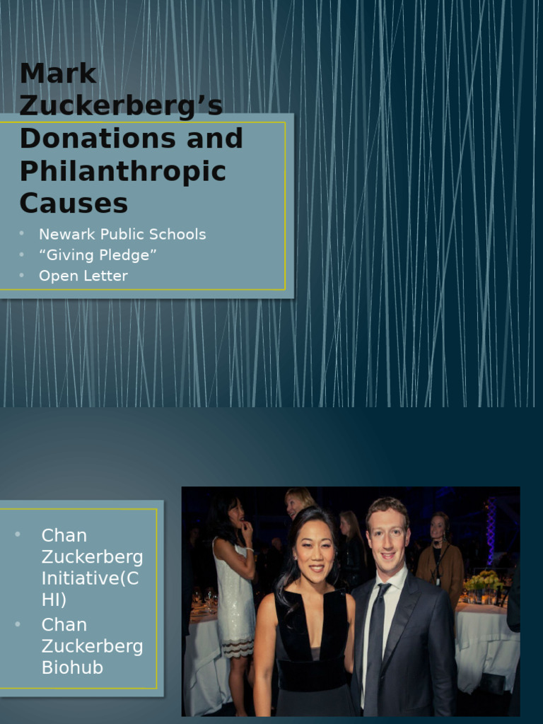 Zuckerberg's Philanthropy Overview | PDF