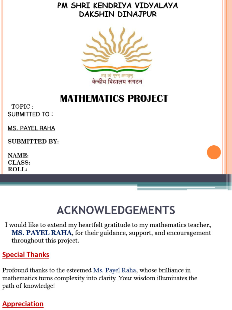 Math Project Conic Section | PDF | Ellipse | Mathematics