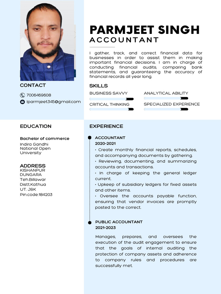 PARMJEET Resume | PDF