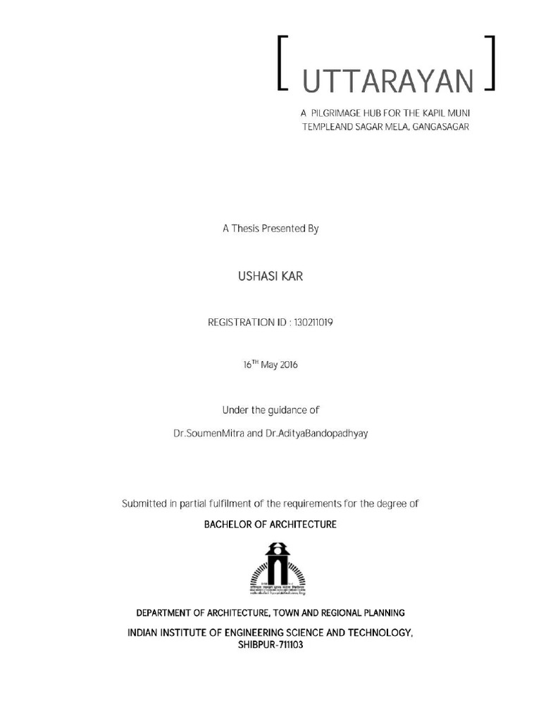 Belur Math and Its Plan and Architecture | PDF