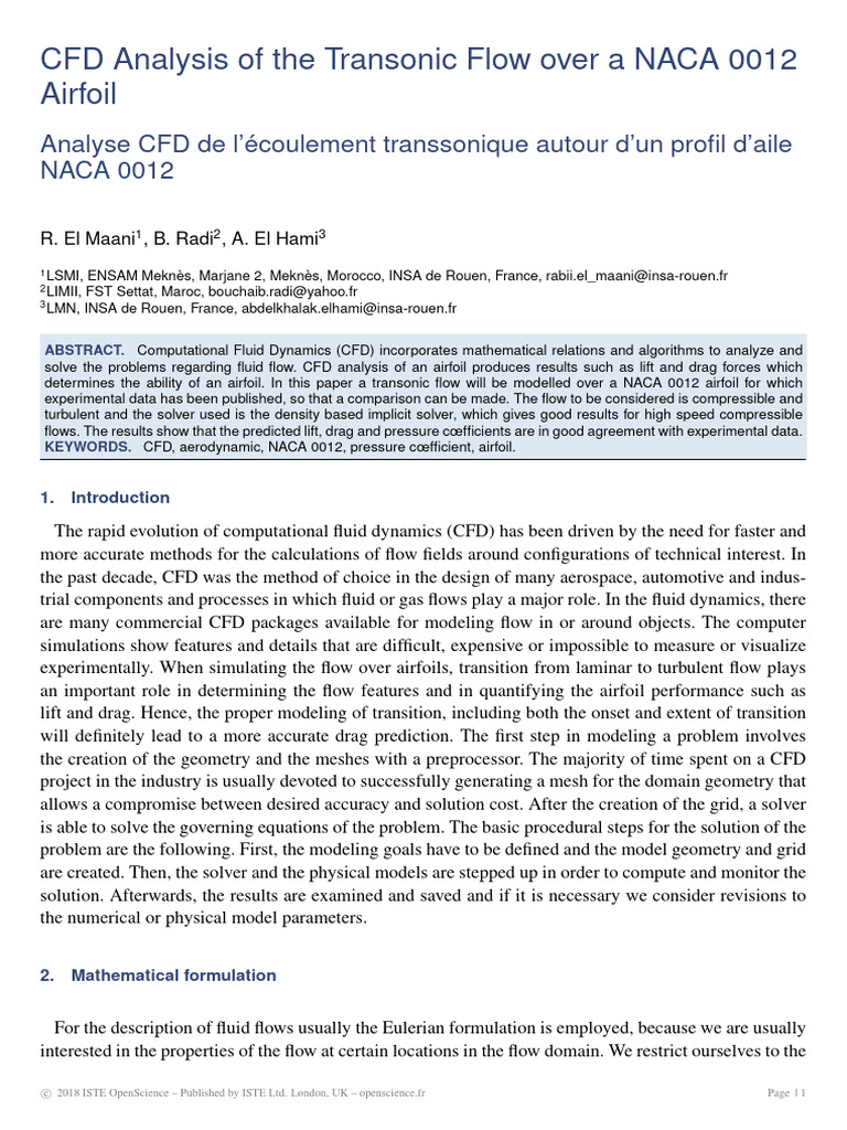 Validation Paper | PDF | Computational Fluid Dynamics | Navier–Stokes ...