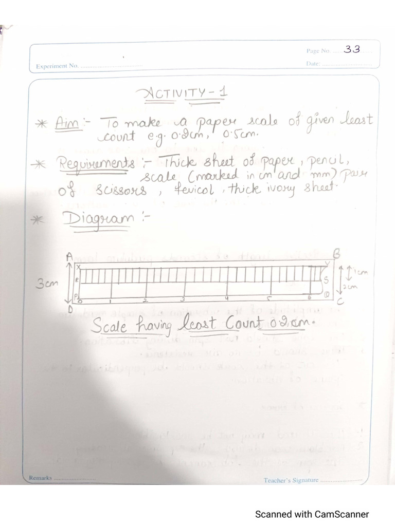 Physics Practical(Activities) | PDF