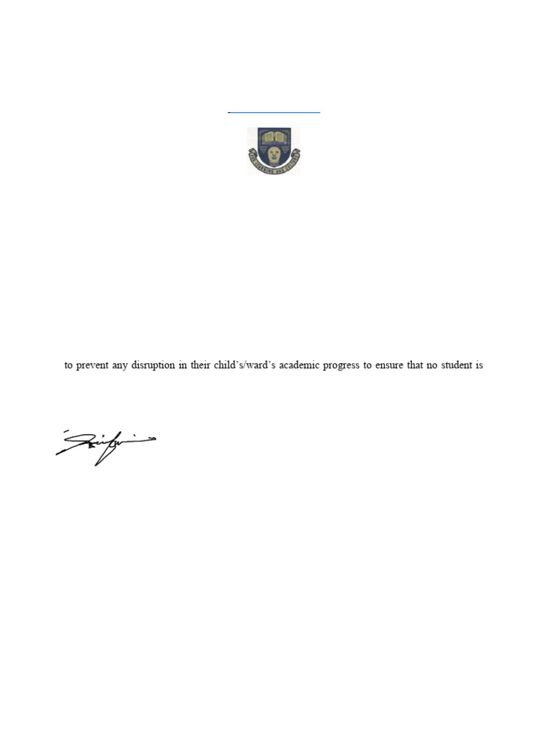 OAU School Fees Payment Reminder 2025 | PDF