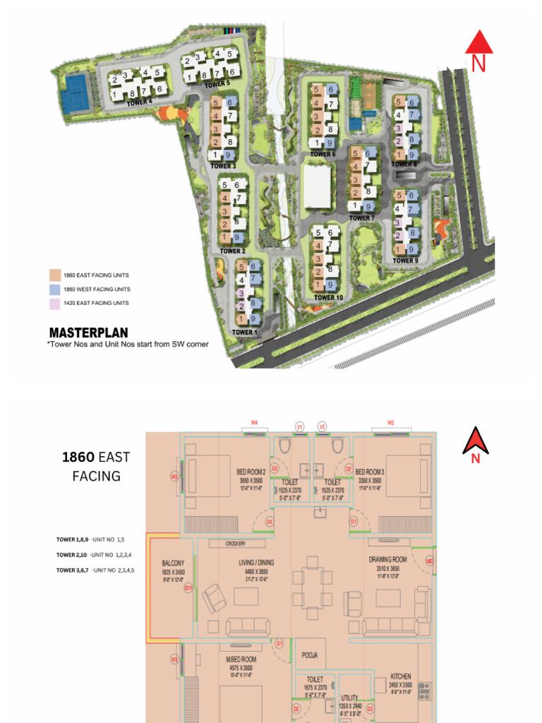 Civil A4 Master-Plan-Front-Back | PDF