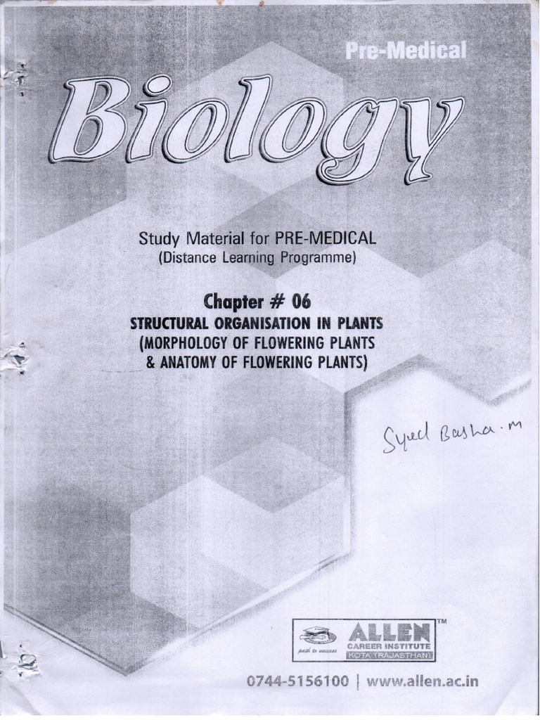 Biology CH 6 | PDF