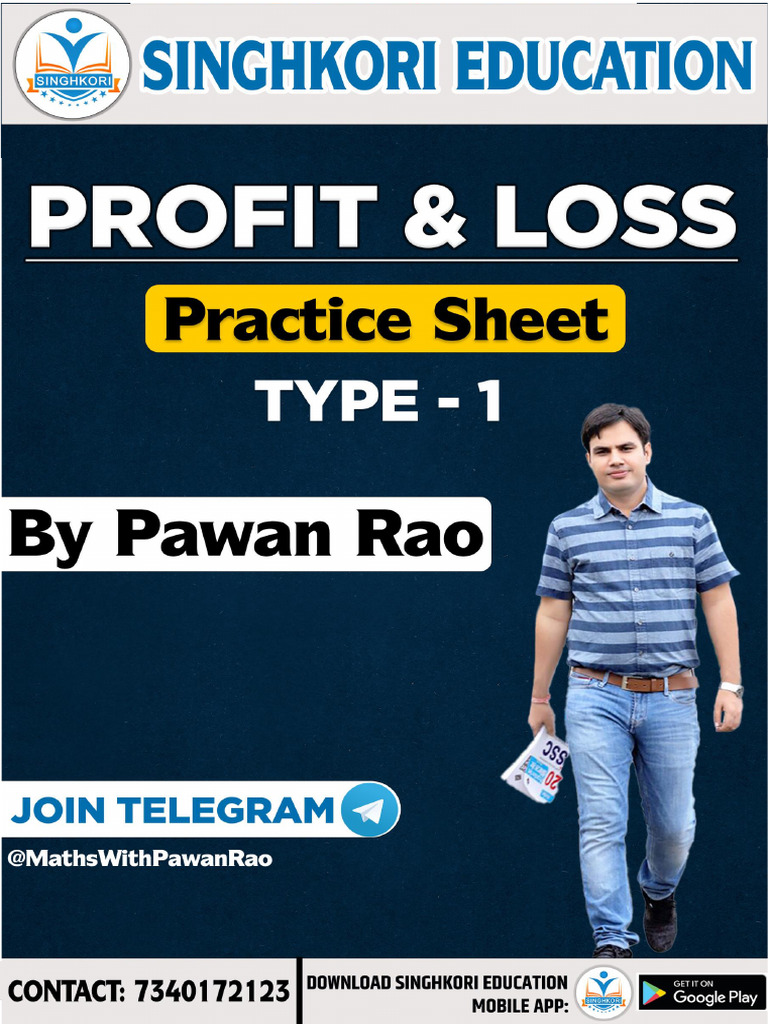 Profit & Loss (Type-1) | PDF